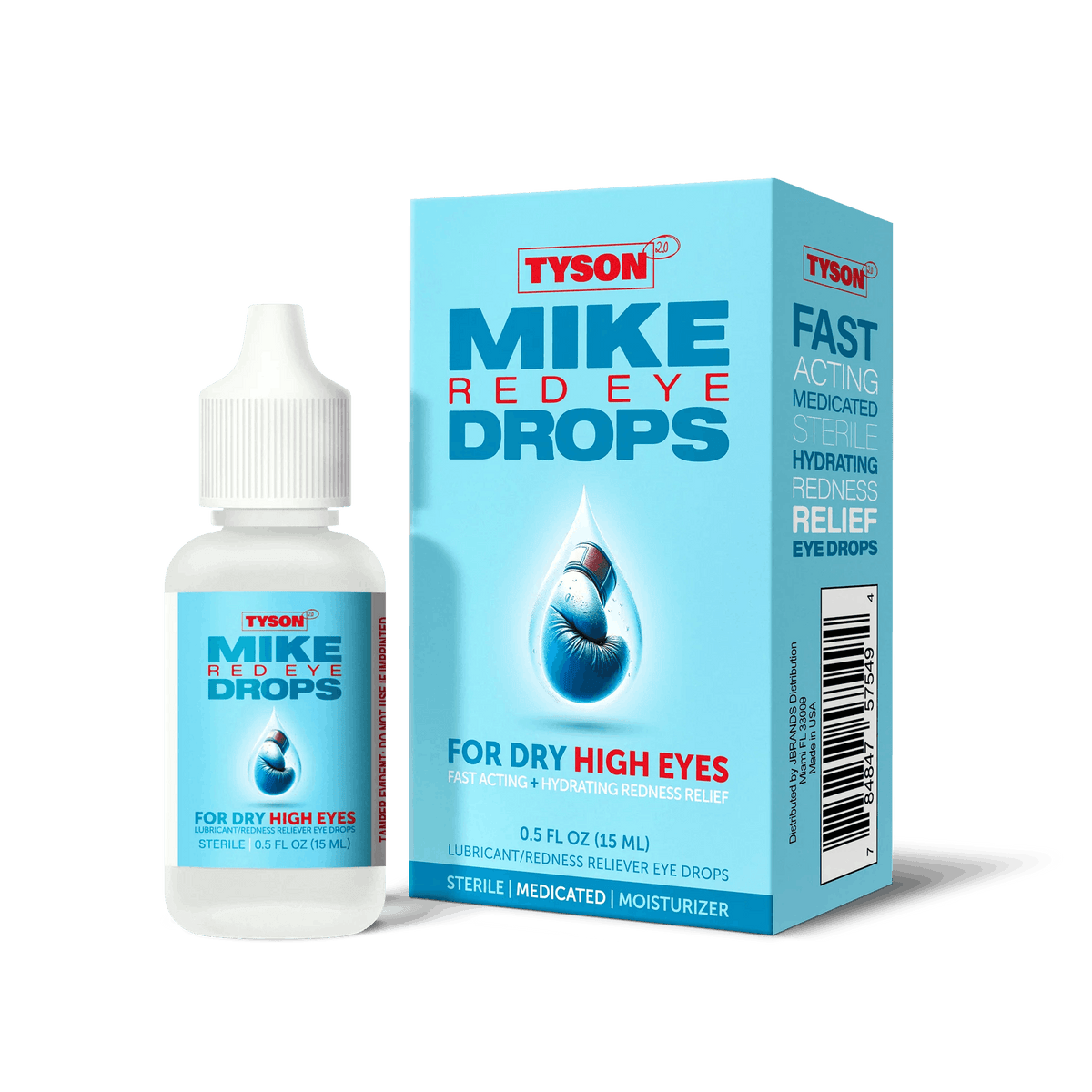 Mike Tyson Red Eye Drops – Euphoria Smoke Shop
